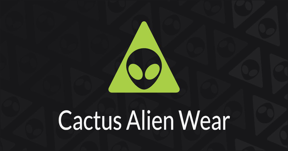 Cactus Alien Wear